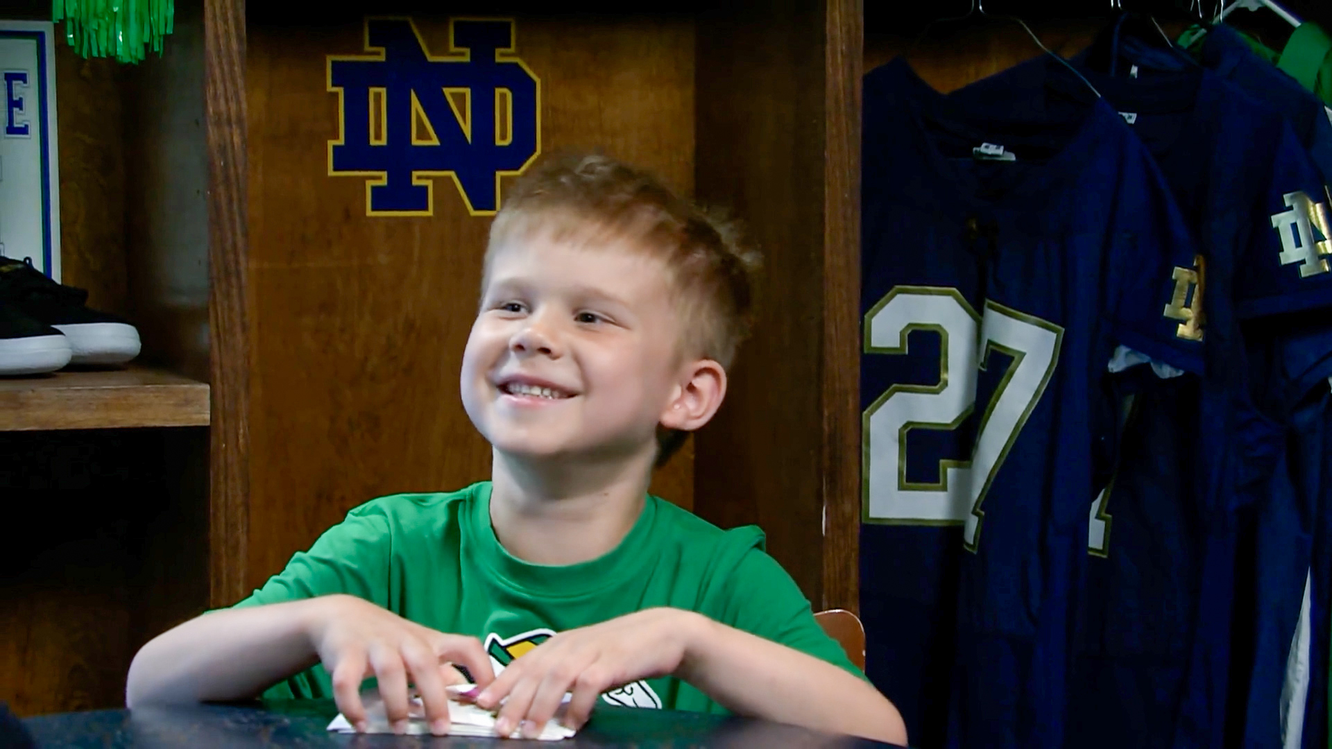 Notre Dame Junior Irish Reporter - Beacon Health Foundation